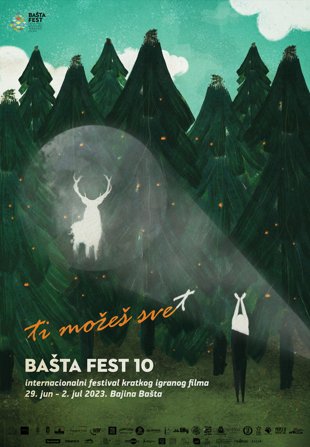 Glumica Milena Radulović otvorila "Bašta fest" u Bajinoj Bašti | Kinopolis